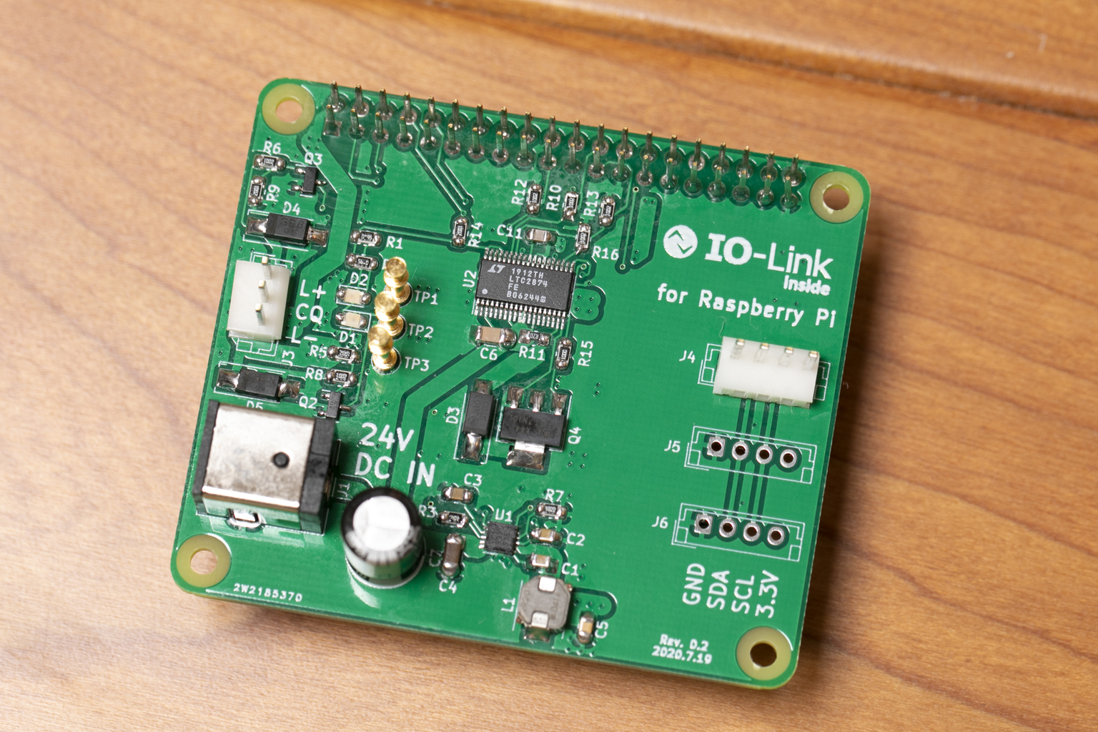 Raspberry Pi IO-Link Hat | Rabbit Note